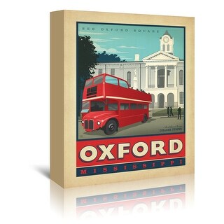 Asa Oxford by Anderson Design Group Wrapped Canvas - Americanflat - 5" x 7" - Bed Bath & Beyond ...